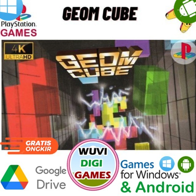 Selling PS1 Geom Cube Emulator PC Games | Can play on Android or PC | Buy 1 get 2 ...