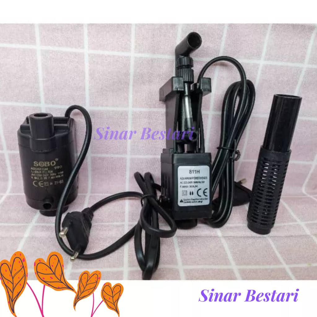 Sobo mini aquarium filter pump led cover t290 t390 t240 t240f t290f ...