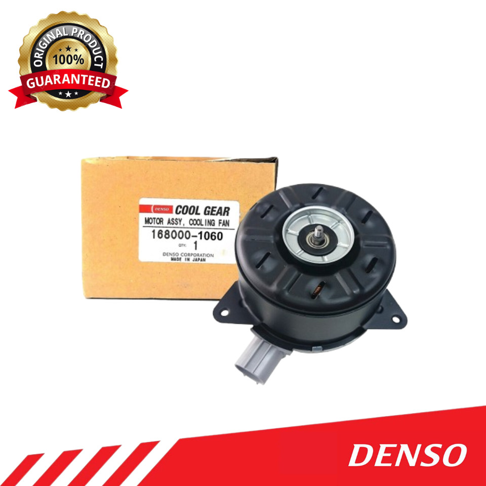 168000-1060 Denso Fan Motor -Proton Gen2/Persona/Saga BLM FLX/Toyota ...