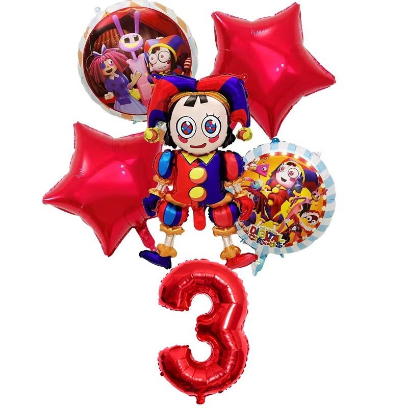 The Amazing Digital Circus Cartoon character themed digital aluminum ...