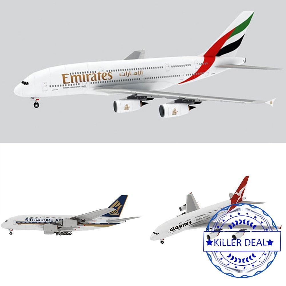 1:300 Airliner Paper Craft Diy Airbus Aircraft 3d Paper Toy Model Molds ...