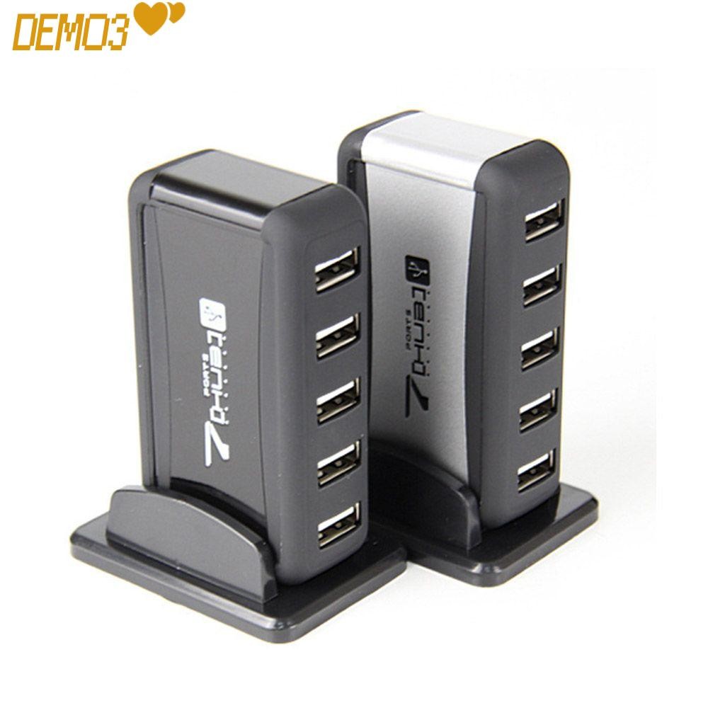 [DEMO3] USB 2.0 HUB 7 Port High Speed Adapter Portable Connector ...