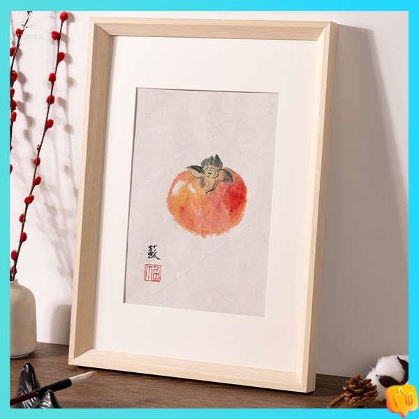 frame gambar a4 frame gambar dinding frame gambar besar Bingkai gambar kayu pepejal, bingkai ...