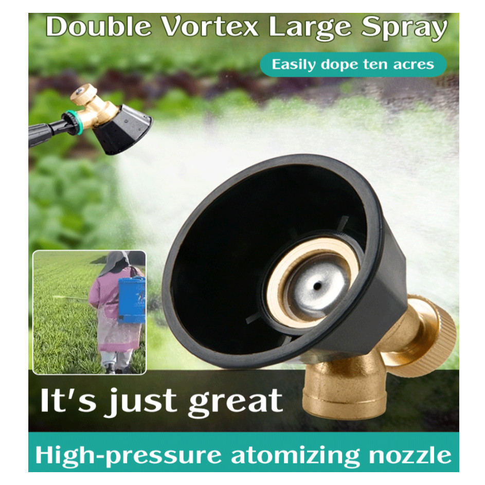 【Large spraying area】Black cyclone high pressure atomizer/high-pressure ...