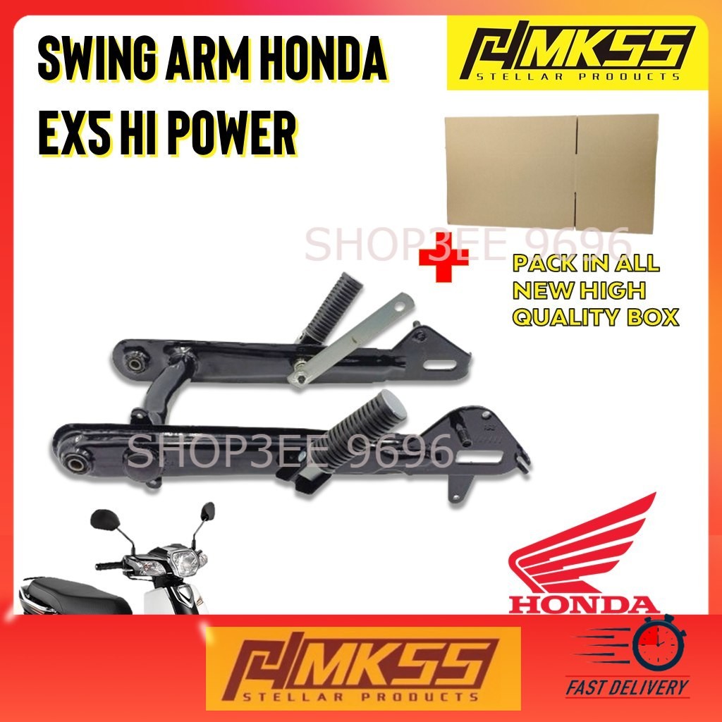 READY STOCK Honda C70/GBO/Fame/Ex5-High Power Swing Arm Black | Shopee Malaysia