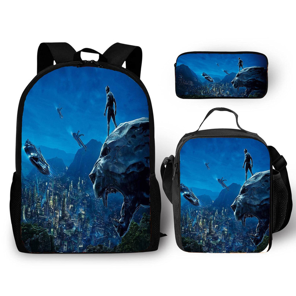 New Product Black Panther Black Panther Marvel Elementary School Bag ...