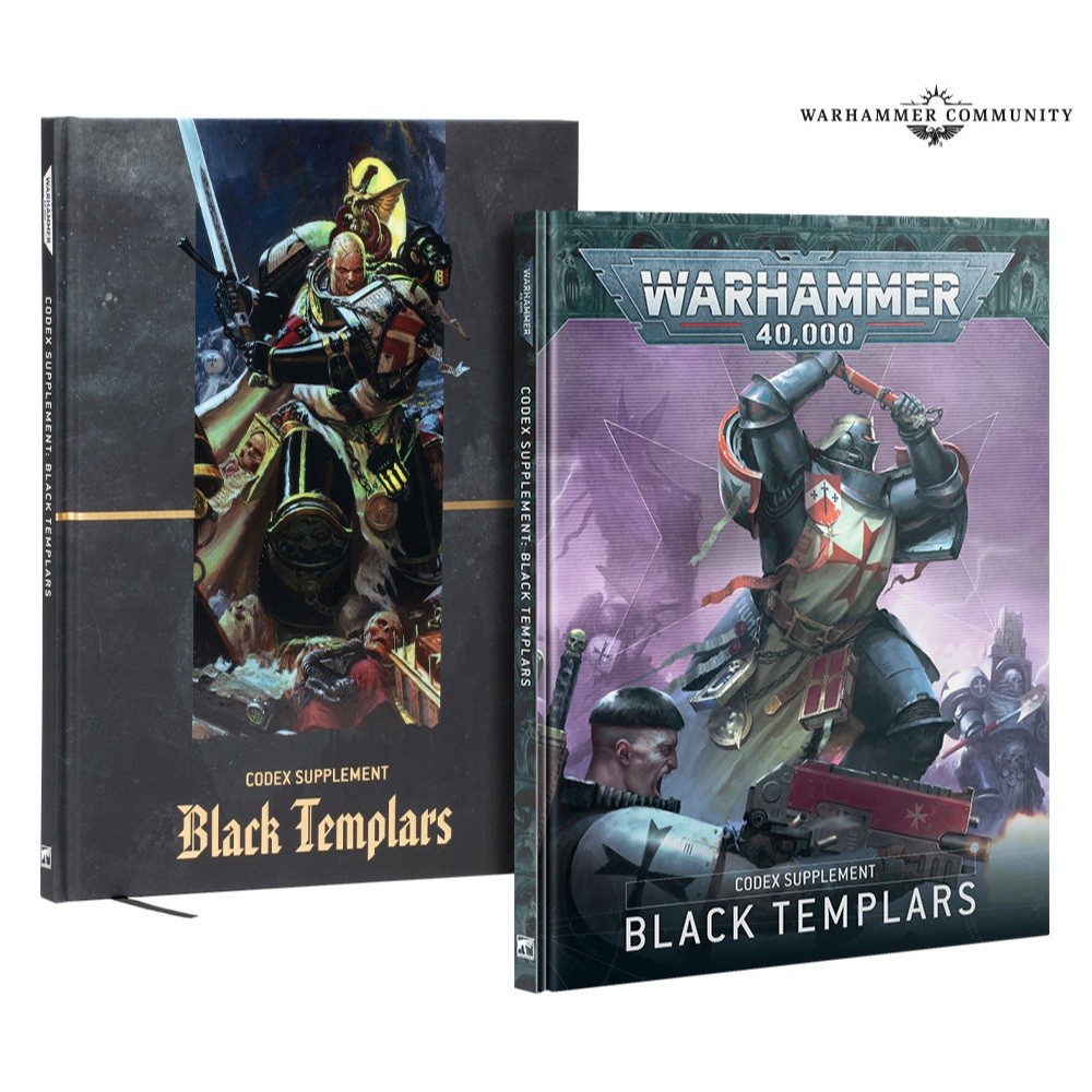 WARHAMMER 55-01 CODEX SUPPLEMENT BLACK TEMPLARS (ENG) | Shopee Malaysia