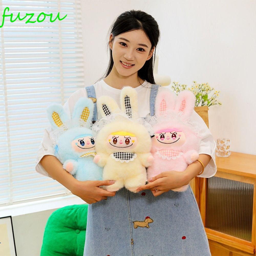 FUZOU Labubu Time Plush Toy, Cute Cartoon Labubu Stuffed Doll, Labubu ...