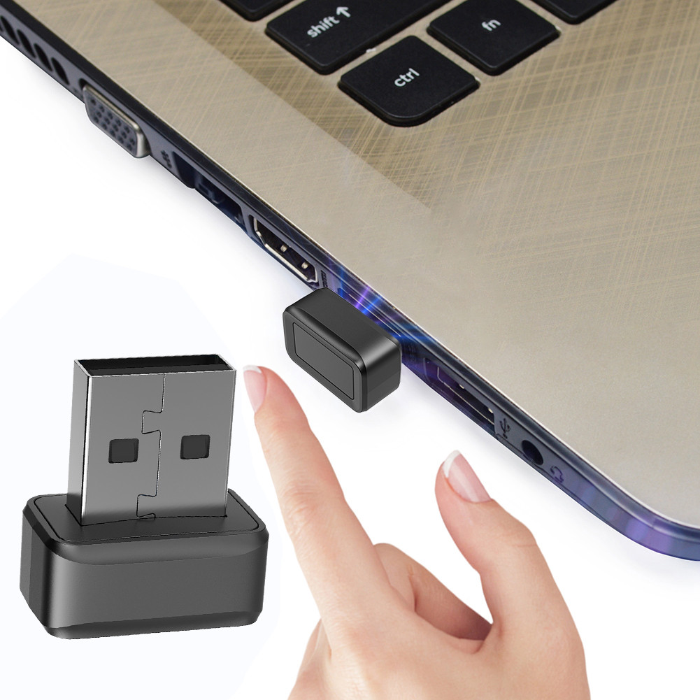 🔥Hot🔥USB Fingerprint Key Reader FIDO U2F Biometric Fingerprint Scanner ...