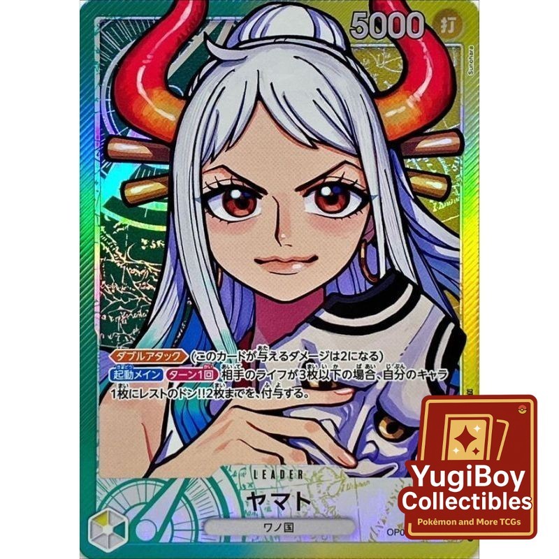 LEADER Yamato OP06-022 Parallel Alternate Art One Piece Card Game OPCG ...