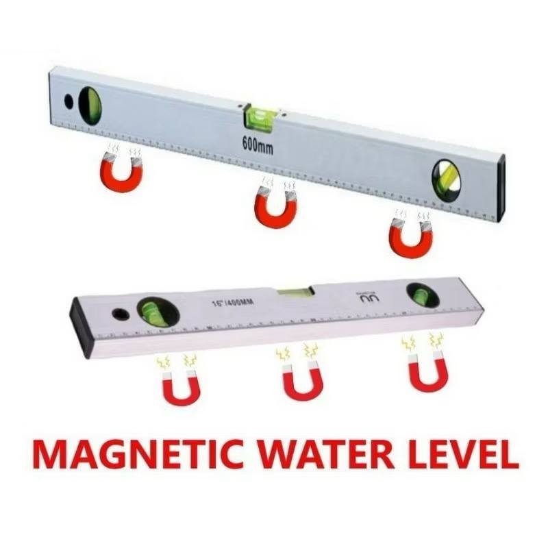 Magnetic Water Level Horizontal Vertical Ruler Spirit Level Balance ...