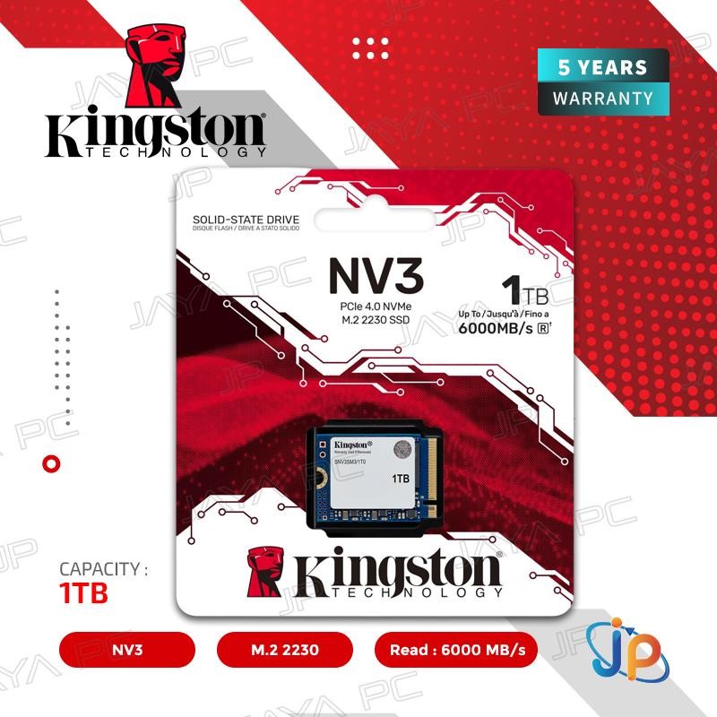Kingston SSD NV3 M.2 2230 Pcie Gen4 NVMe 1TB - M2 1 TB | Shopee Malaysia