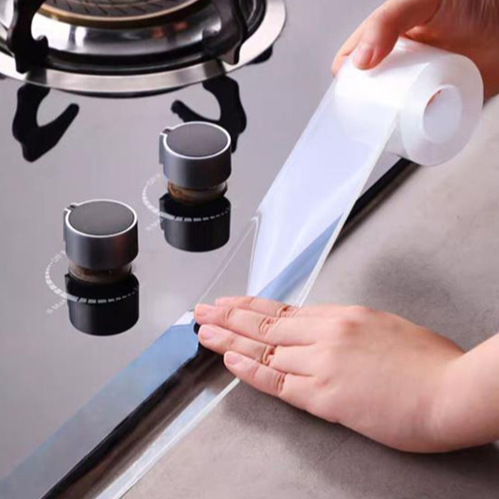 Acrylic Caulk Strip Self Adhesive Kitchen Waterproof Gap Tape For ...
