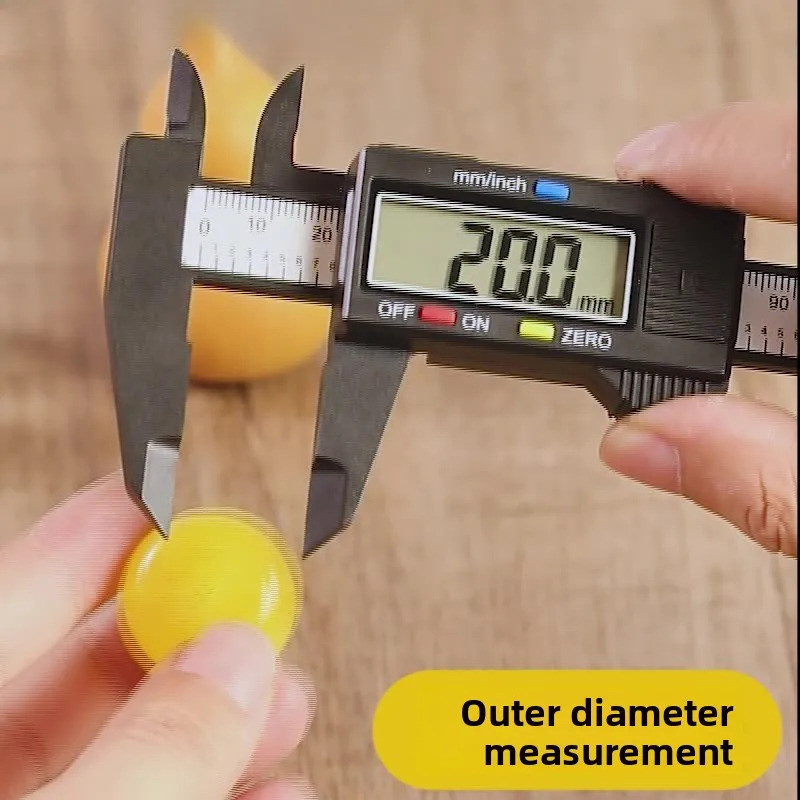 Kalibrator Digital Alat Pelbagai Fungsi Tolok Angkup Vernier Kerja Kayu ...