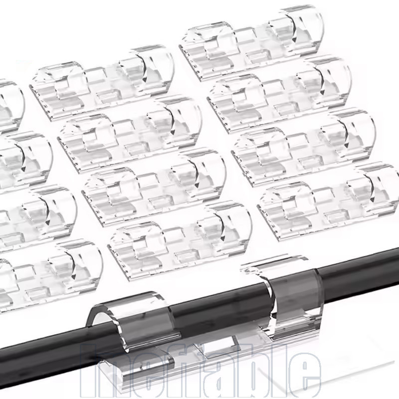 40/100Pcs Cable Wire Fixed Holders - Power Line Fixer - Cable Cord ...