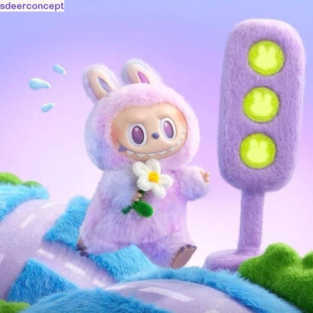 SDEERCONCEPT Labubu V3 Plush Keychain, Collectible|Color Labubu V3 Doll ...