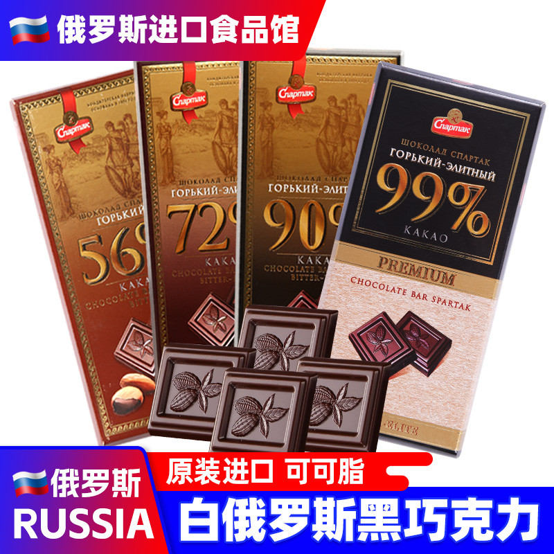 Belarus Imported Pure Dark Chocolate Cocoa Bar - Sugar Free Fitness ...