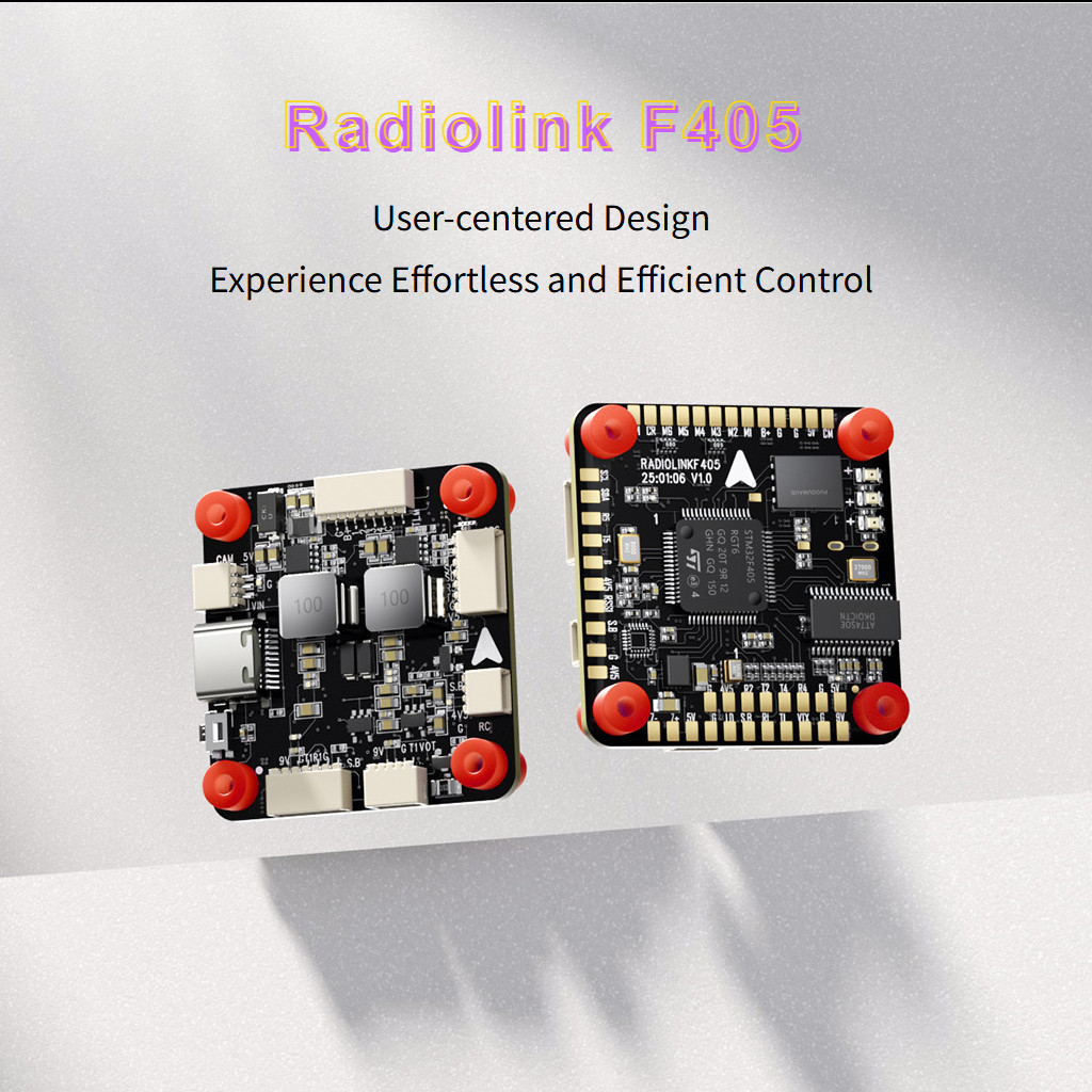 Radiolink F405 Flight Stack F405 Flight Control 55A ESC STM32F405RGT6 3 ...