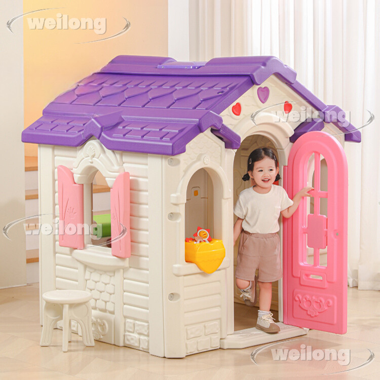 Children'S Playhouse Home Indoor Toy House Game Tent Plastic Small ...