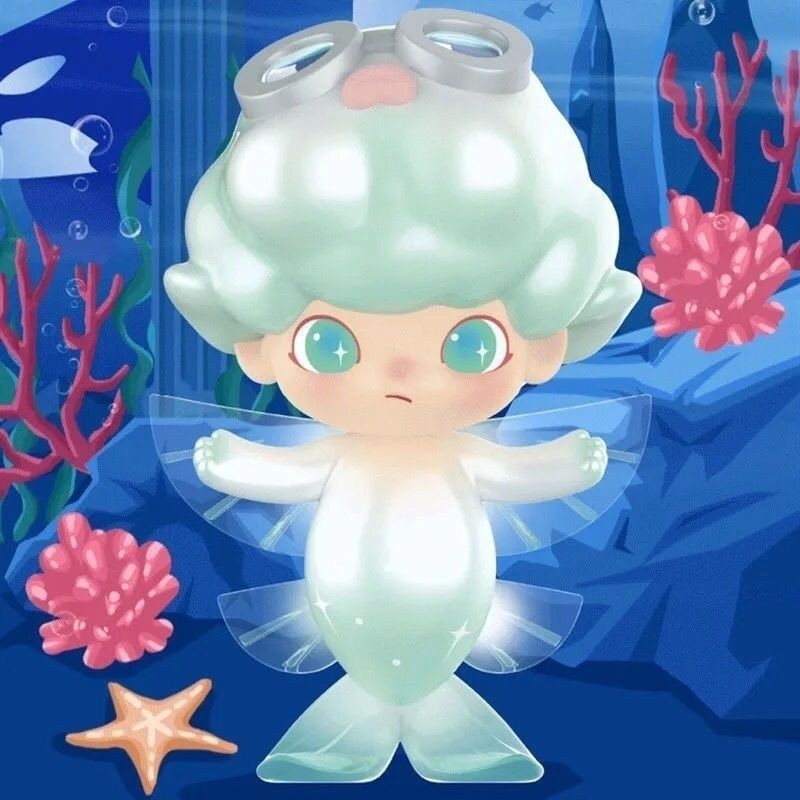 Popmart official store, DIMOO Aquarium Series popmart Figure Mystery ...
