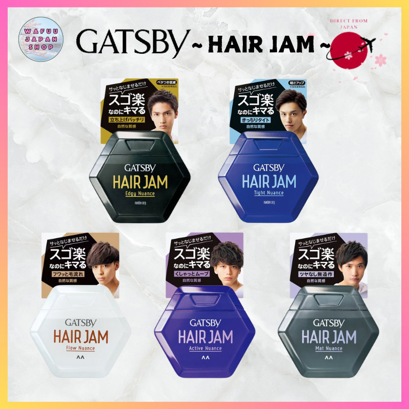 GATSBY Hair Jam 110ml 5 Variation Made in Japan - High quality products ...
