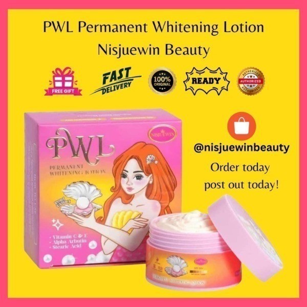 Nisjuewin PWL New Formulation 3x Extra Whitening [Free Brooch ...