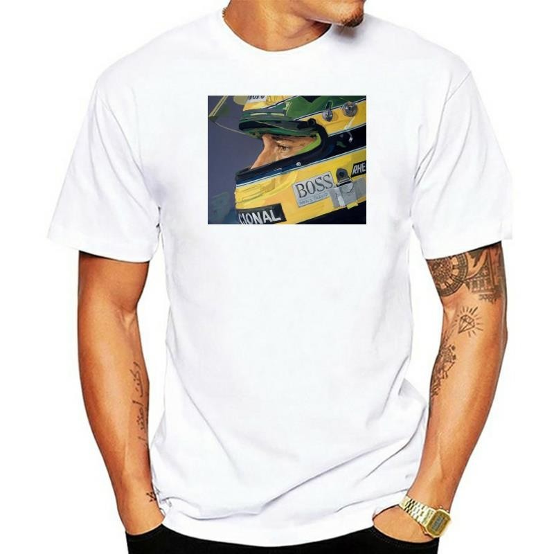 2020 Fashion Ayrton Senna Helmet 1994 Rothmans Legend Racings T-Shirt ...