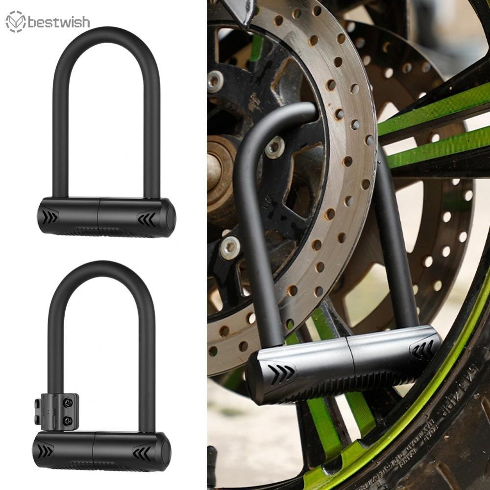 [BESTWFM] -Anti-theft Lock Scooter Security U Lock Waterproof Padlock ...