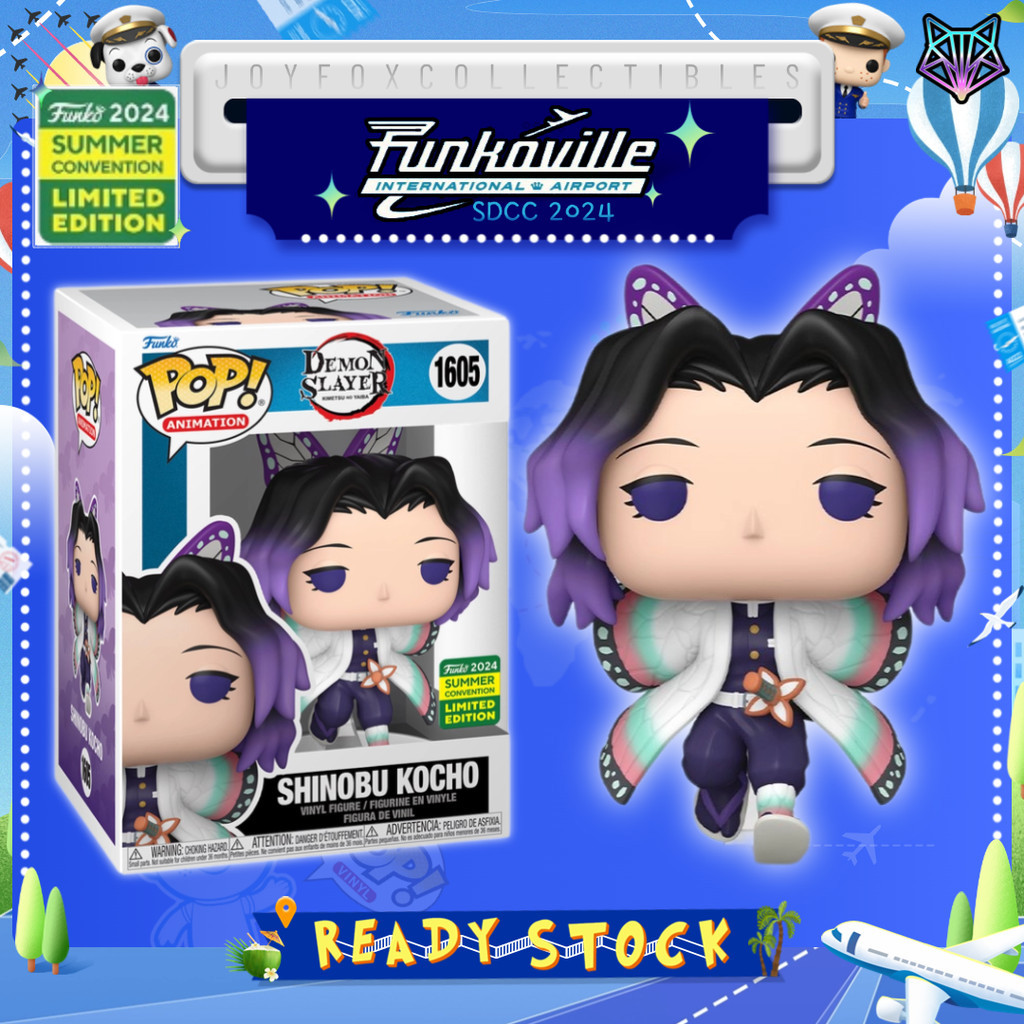 🦊[ Ready Stock ]🦊 Funko Pop ! Anime Demon Slayer Shinobu Kocho 2024 ...