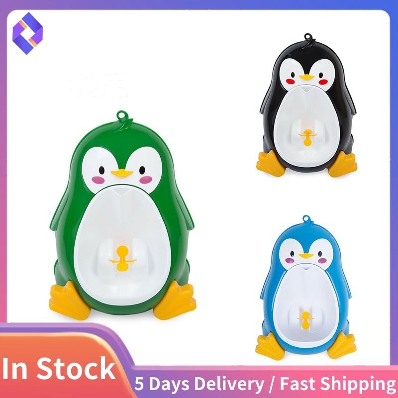 Baby Boy Potty Toilet Training Penguin Children Stand Vertical Urinal ...