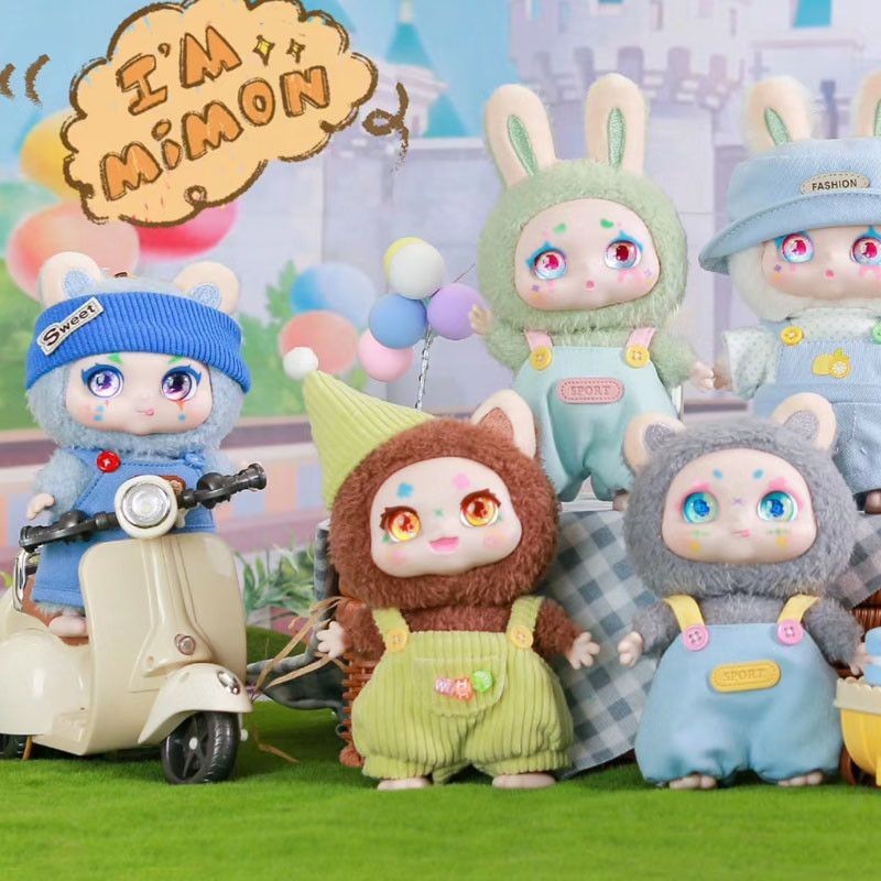 Kimmon Biology Mimmon Series Blind Box Plush Figure Doll Trendy Toy ...