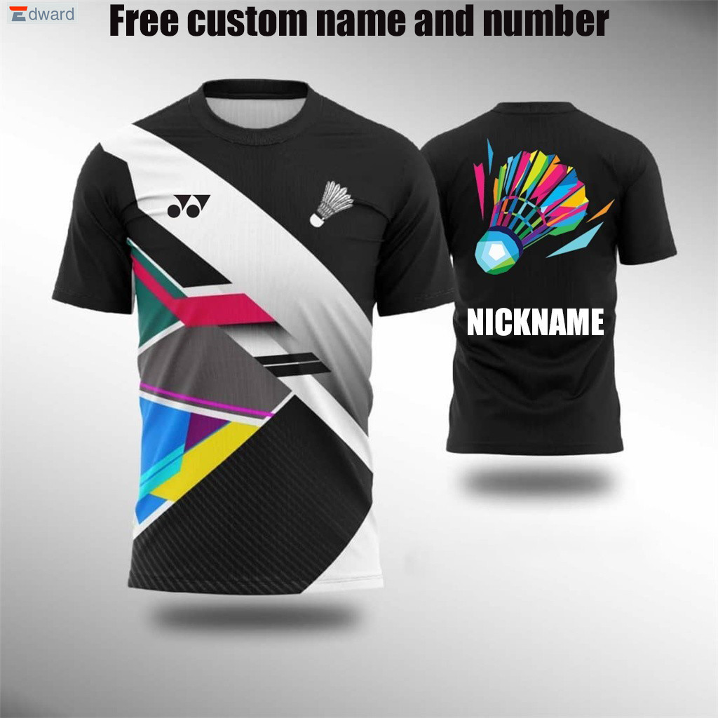 [Edward](Free custom name and number）NEW ! YONEX FULL SUBLIMATION ...