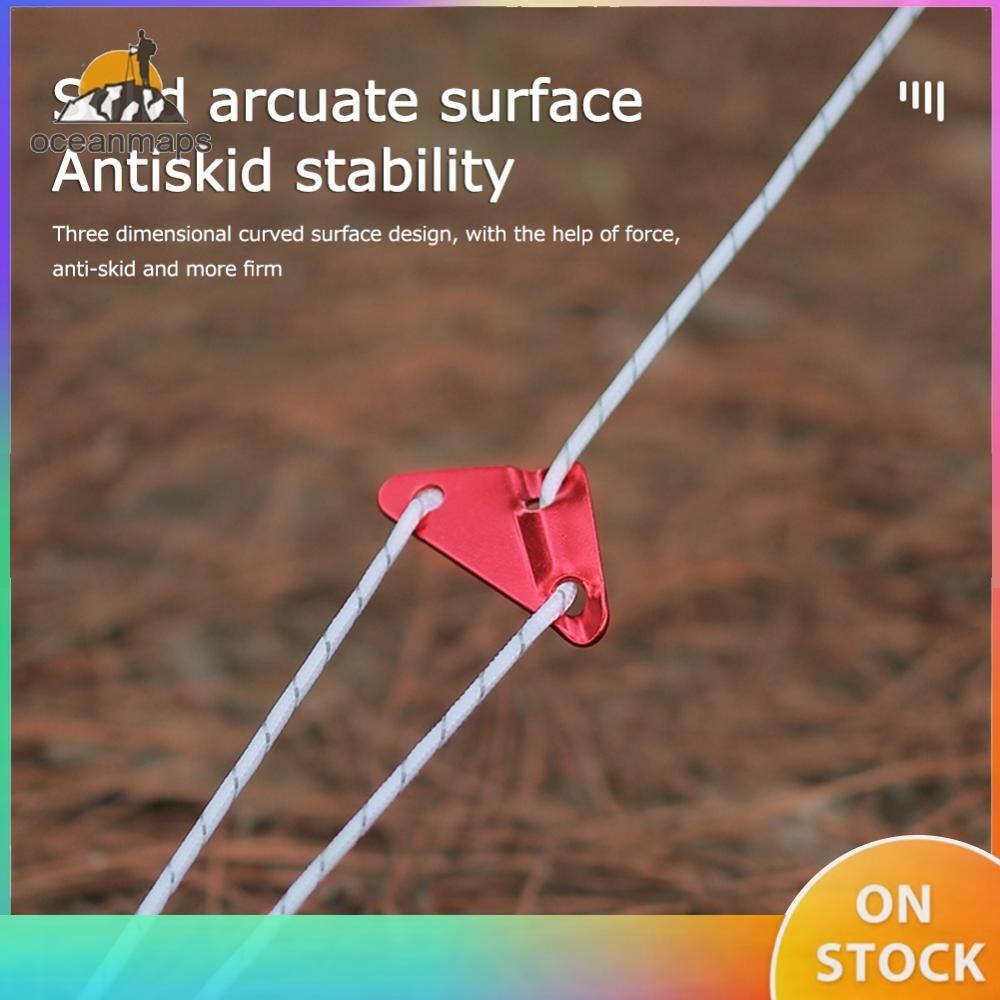 OCE! 10pcs Tent Rope Buckles Adjustable Tent Tensioners Fastener Kit ...