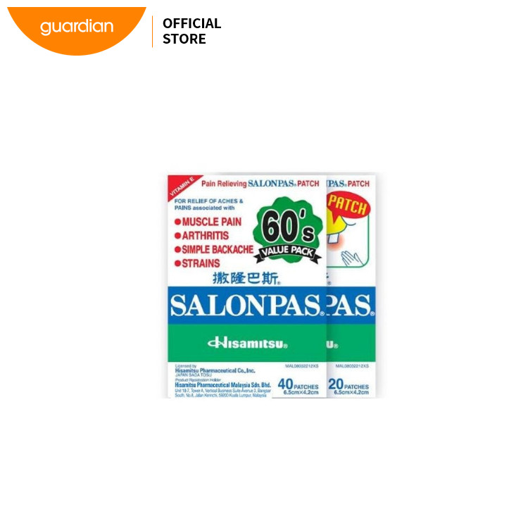 Salonpas (40 + 20's) | Shopee Malaysia
