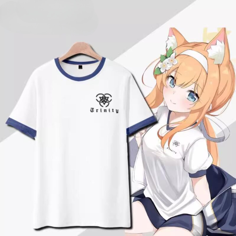 Animated Blue Archive 3D Printed Men's and Women's T-shirts Fashion ...