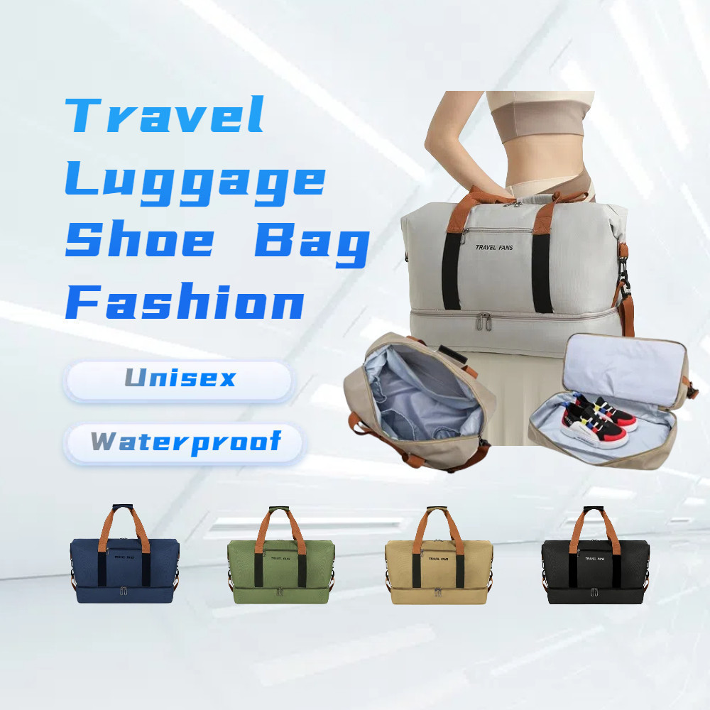 INH Travel Luggage Bag Fashion Unisex Beg Duffel Bag Lelaki Wanita ...