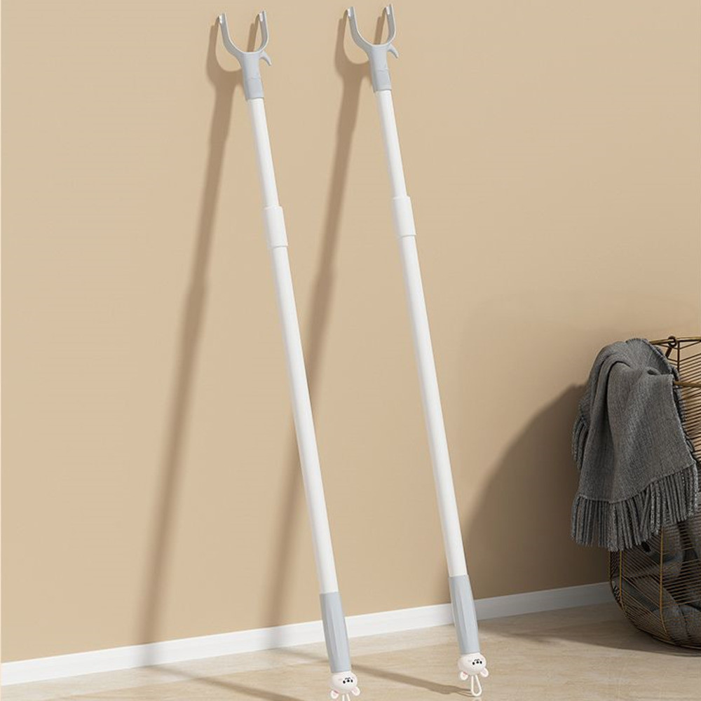 Clothes Fork Rod Pole Clothesline Pole Telescopic Clothes Rod | Shopee ...