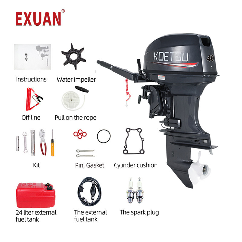 Two Stroke Four Stroke Short Shaft Outboard Machine Rubber Boat FRP ...