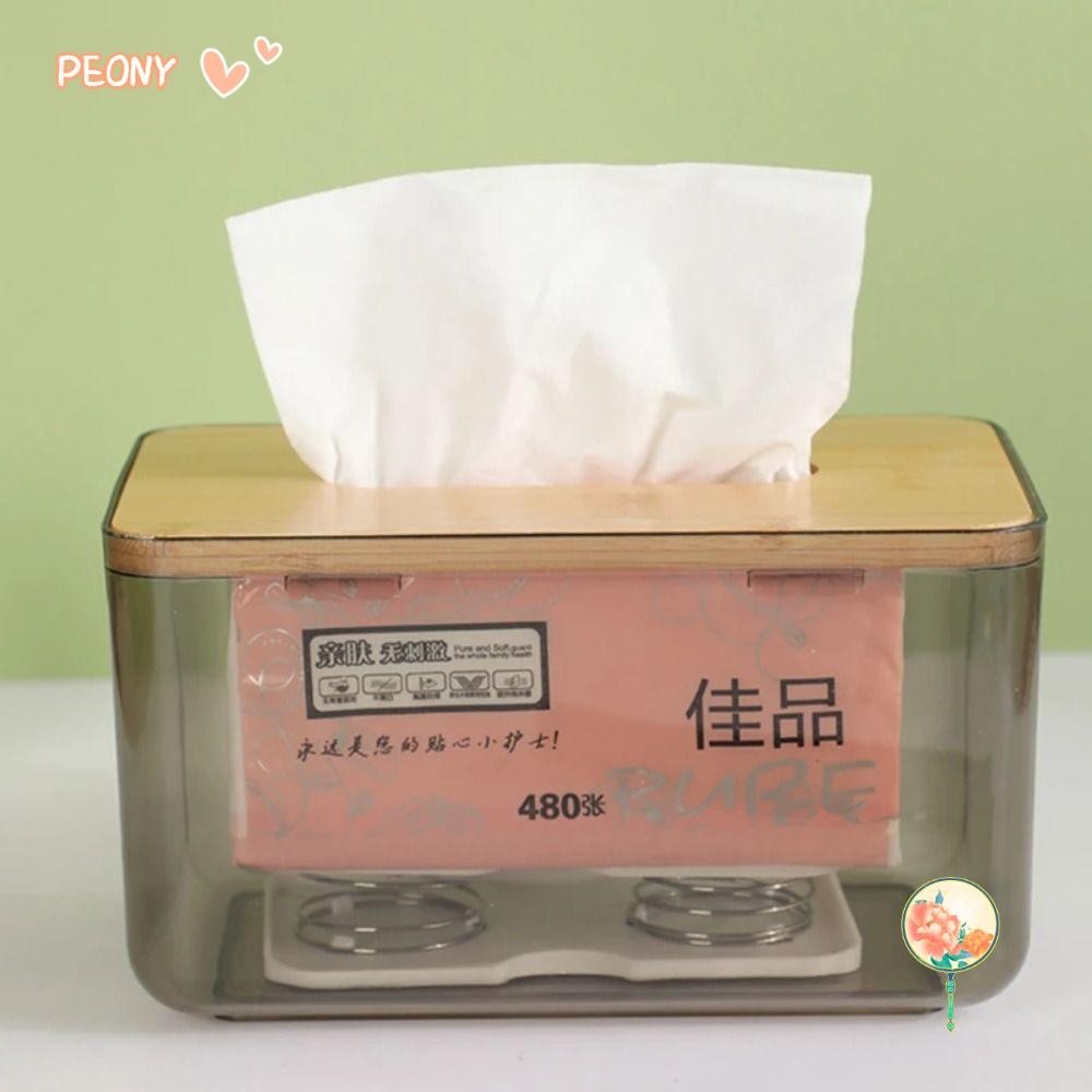 PEONY-HOME Paper Towel Spring Pallet, Plastic Practical Spring Tissue ...