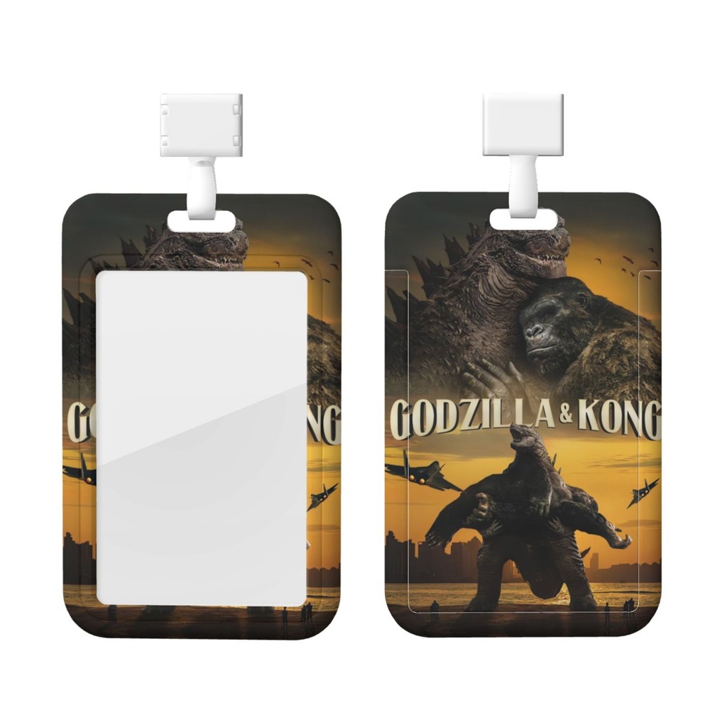 Godzilla X Kong The New Empire ID Card Badge Holder Lanyard personalize ...