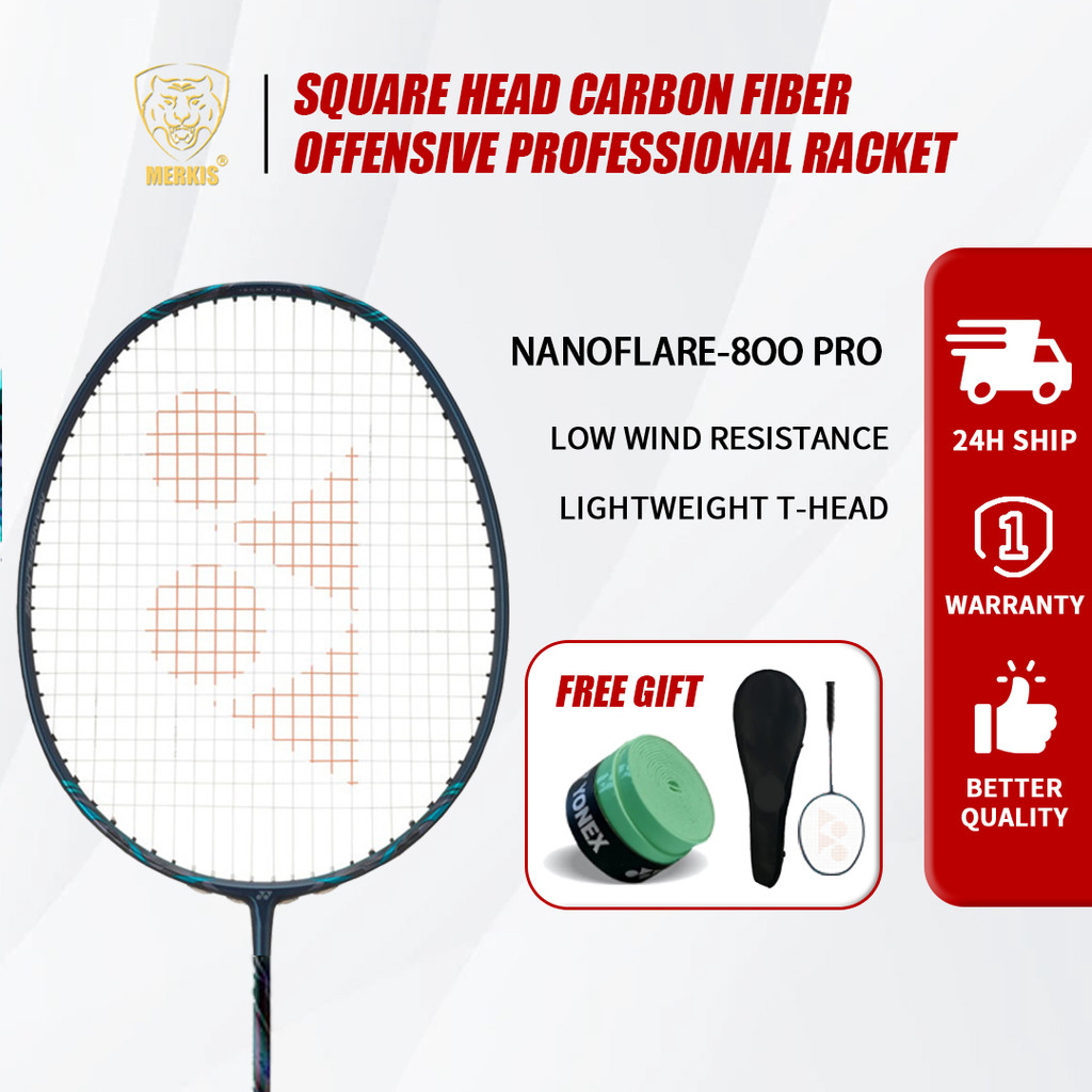 Yonex Nanoflare 800 Pro NF800PRO NF-800PRO NF-800P original Badminton Rackets with string 4U G5 ...