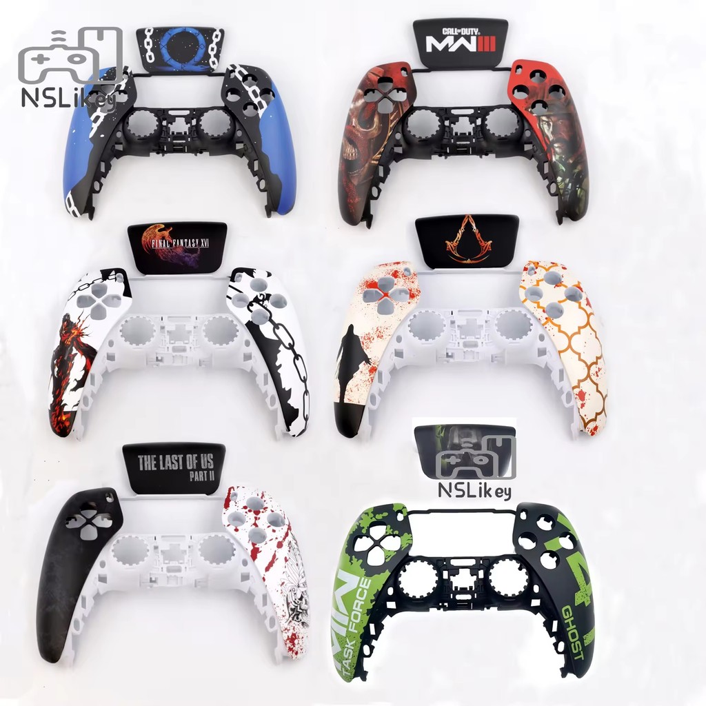 NSLikey For Sony PS5 Front Plate PlayStation 5 Controller Upper ...