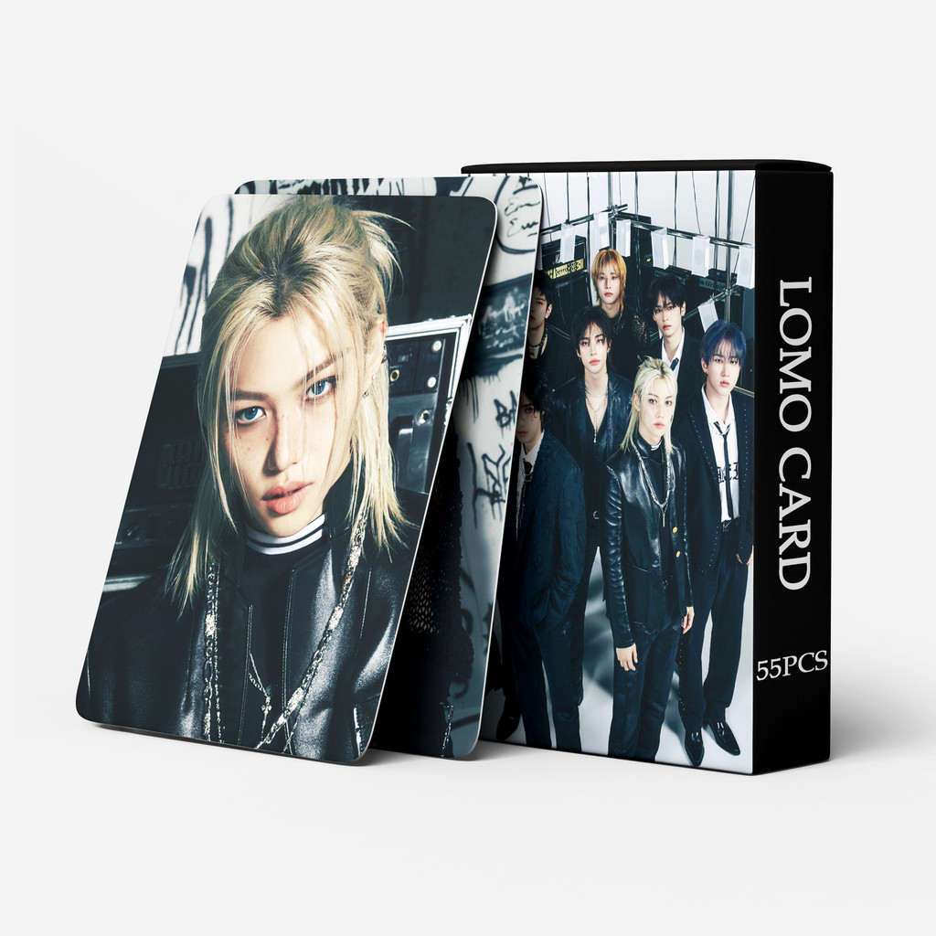 55pcs STRAY KIDS JJAM Lomo cards ATE Lose My Breath Magic School SKZ ...