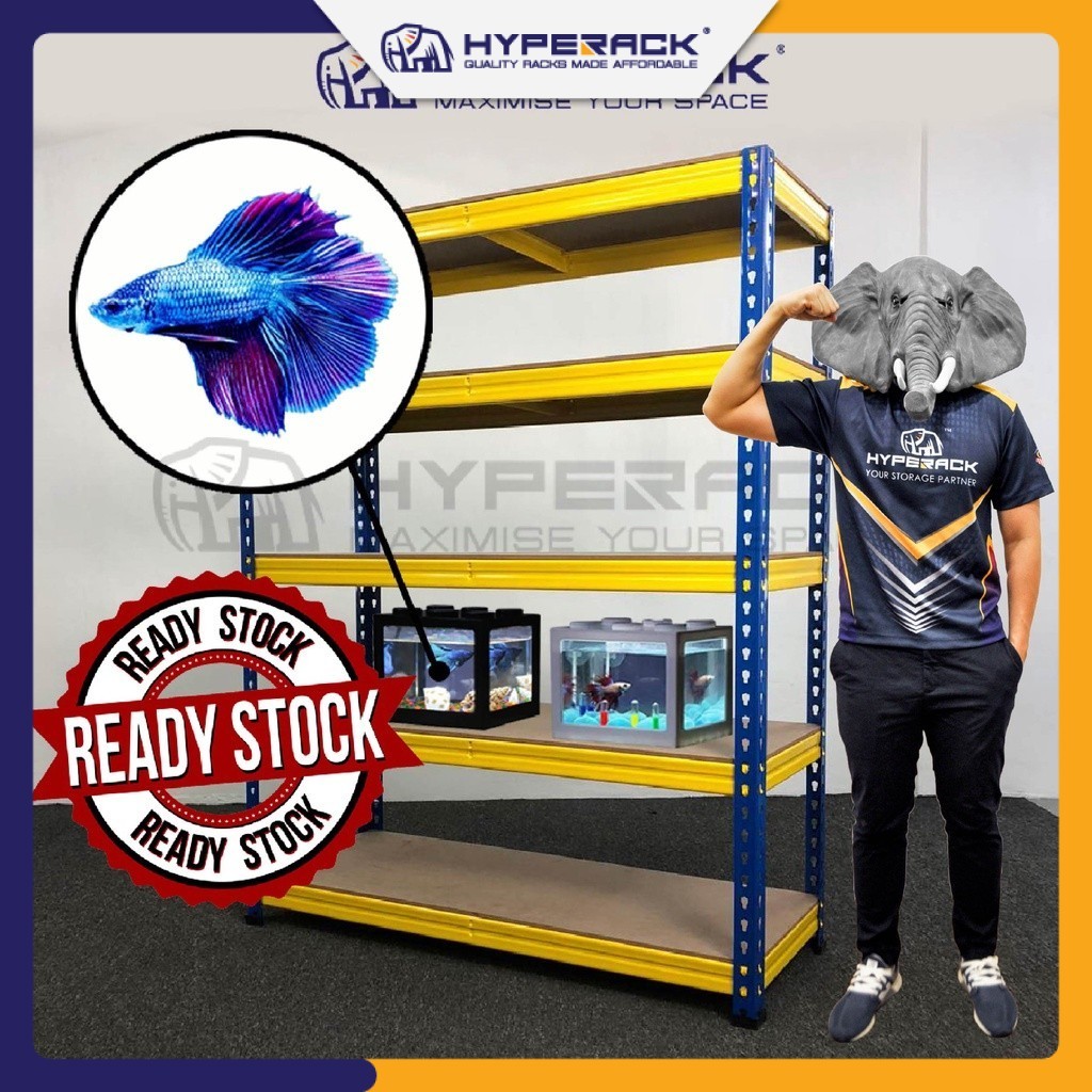 HYPERACK ™️Aquarium Rack Boltless Rack Shelf Rack Storage Rack Betta ...