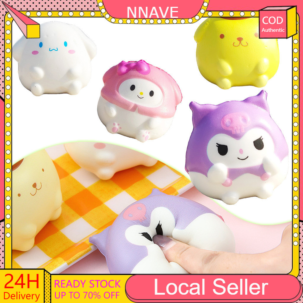 Sanrio Kuromi Cinnamoroll Hello Kitty stress relief toys Press Rebound ...