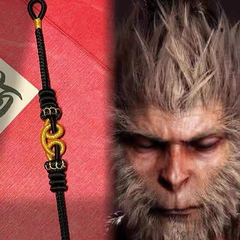 Black Myth · Goku Hand Rope Braided Goku Knot Latest Out Circle Game ...