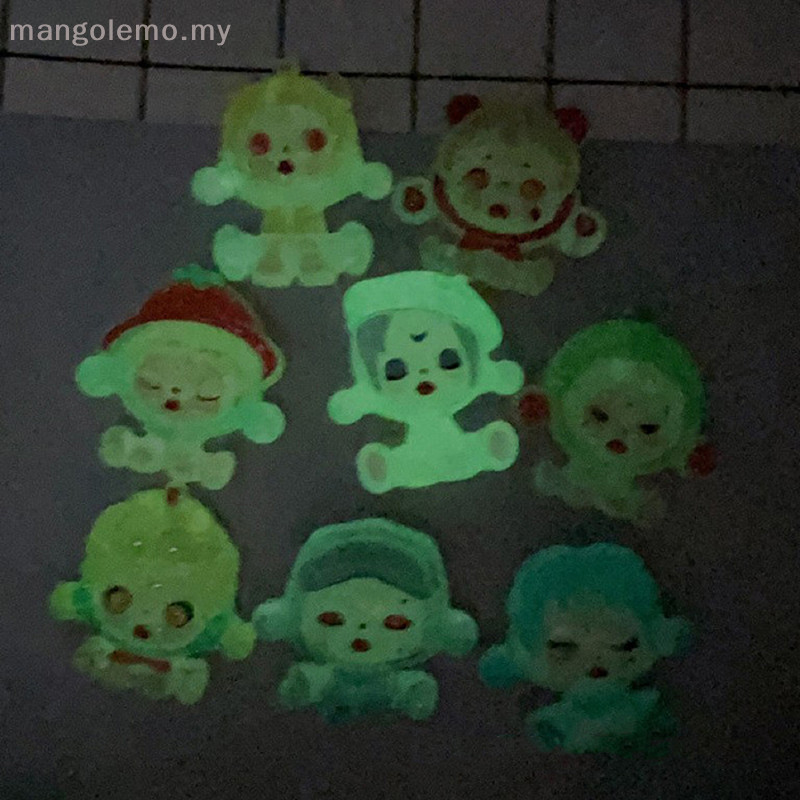 [MANGO] 1Pcs Luminous Popmart Figures Fairy Garden Micro Landscape ...