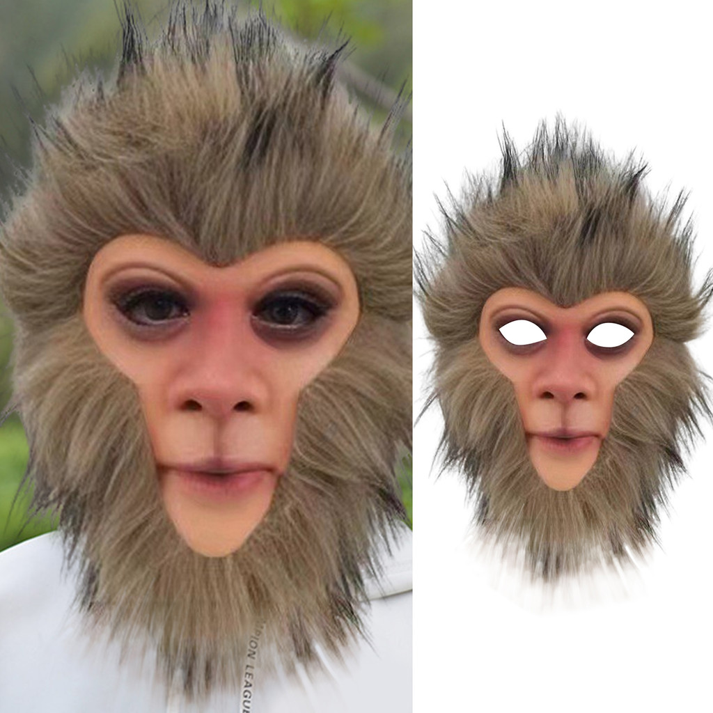 1 Pc New Male Monkey King Mask Halloween Makeup Photography Props ...