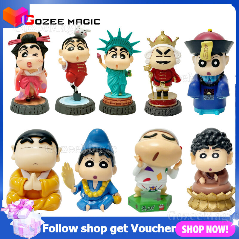 Crayon Shin-chan Anime Figure toy doll Anime Figures Statue of Liberty ...