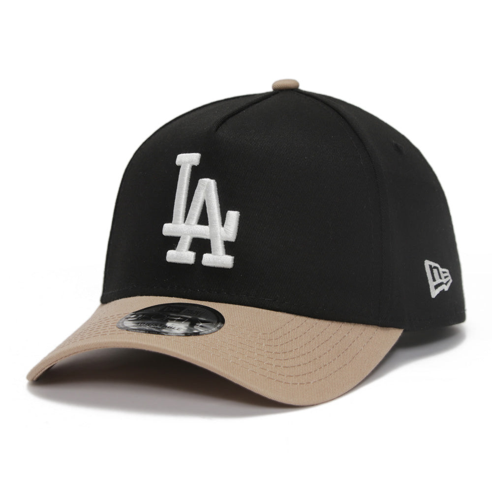 Los Angeles Dodgers MLB Seasonal Black 9FORTY A-Frame Snapback Cap (PH ...